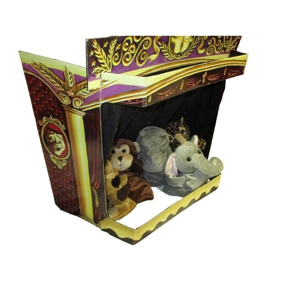Unbranded | Toys | Family Puppet Theater Hand Puppets Zoo Animals With ...